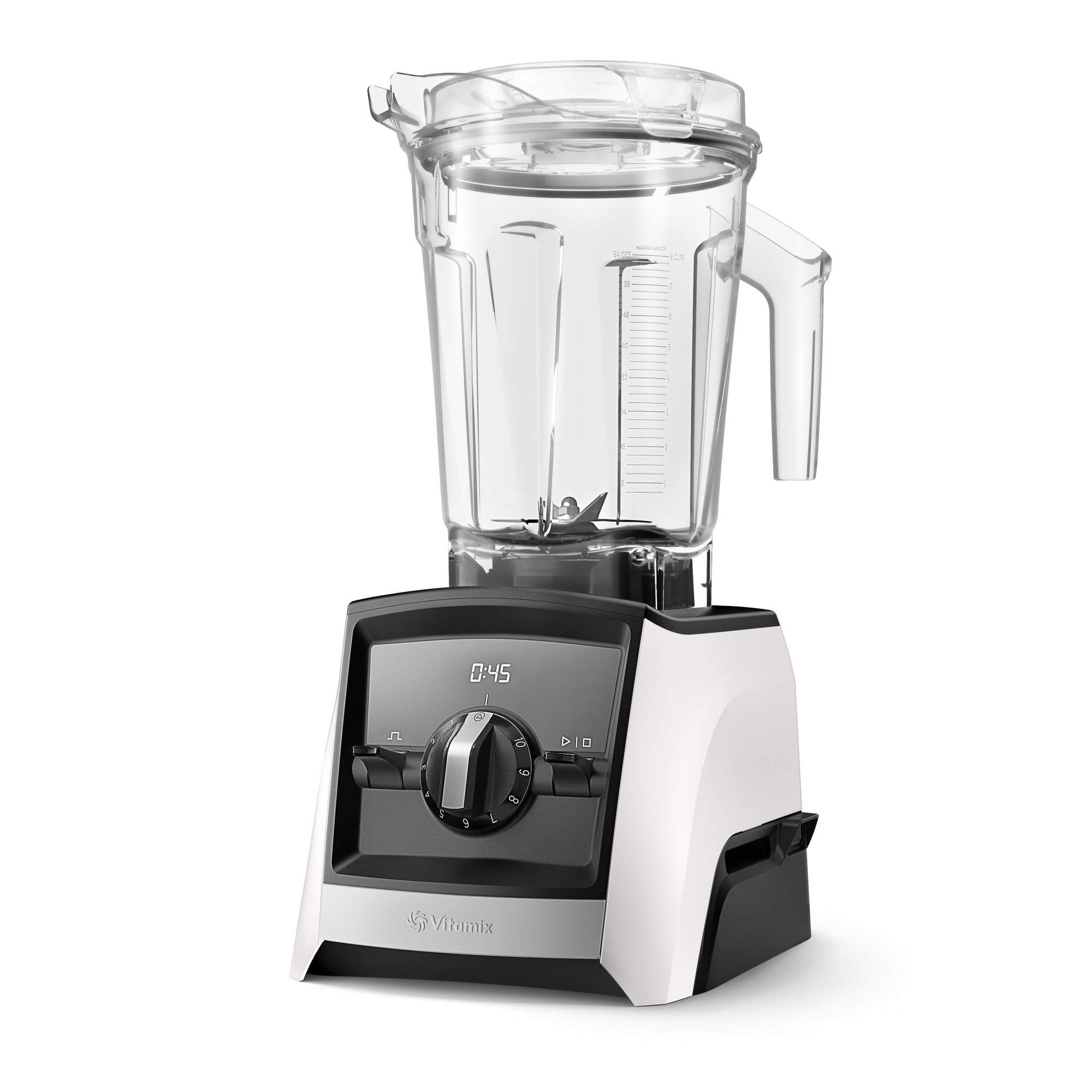 Vitamix White A2300 Ascent Series Smart Blender, Professional-Grade, 64 oz Low-Profile Container, 64 fl oz