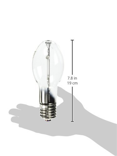 Satco S1931 2100K 100-Watt Clear Mogul Base ET23.5 High Pressure Sodium Lamp
