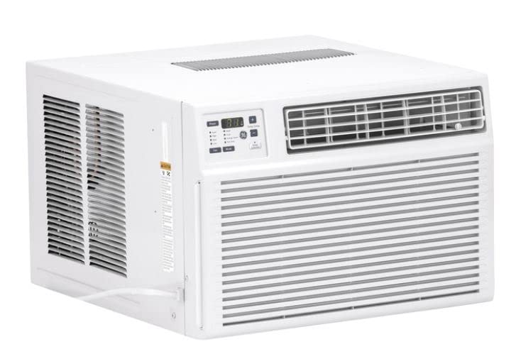 GE AHE08AX 8,000 BTU 350 Sq. ft. Window Air Conditioner with Heat (Renewed)