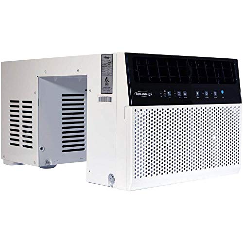 Soleus Air Exclusive 6,000 BTU Energy Star First Ever Over the Sill Air Conditioner. Keep Your Window View (Fits up to an 9" Wide Window Sill)