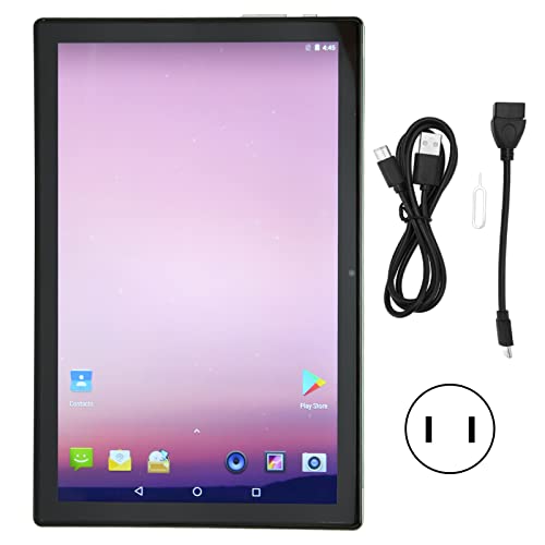 HD Tablet, Octa Core Green 10.1in Tablet 6000mAh Rechargeable for Business (US Plug)
