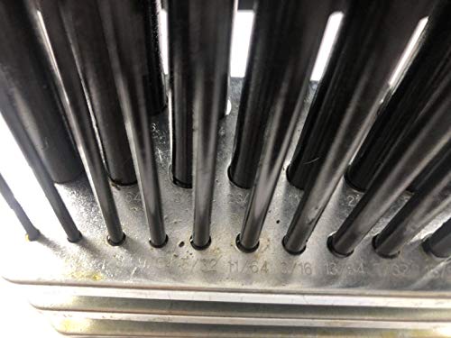 LLDSIMEX 28 Piece Transfer Punch Set 3/32"-1/2" by 64ths Plus 17/32"