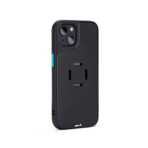 Mous - Motorcycle Phone Mount and Phone Case for iPhone 13 Mini - Motorcycle Phone Holder Kit - IntraLock Motorcycle Bar Mount and Evolution Phone Case for iPhone iPhone 13 Mini - Evolution Moto