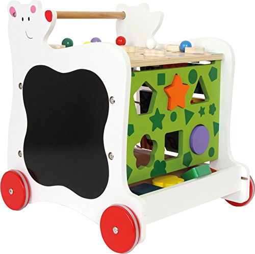 Small Foot Wooden Toys - Wooden Baby Bear Walker