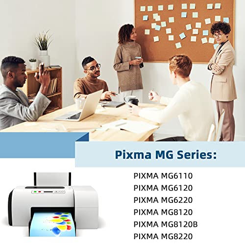 JoyPrinting CLI-226GY Compatible Canon CLI 226 Gray PGI-225 CLI226 Ink Cartridges for PIXMA MX882 MX892 MG5320 MG6220 MG5220 MG6120 MG8220 MX712 IP4820 IP4920 IX6520