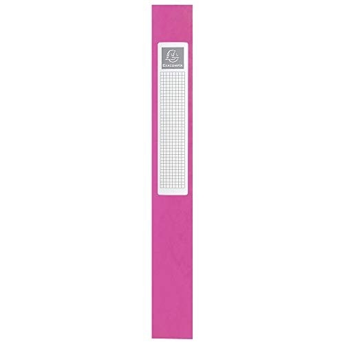 Exacompta - Ref 50400E - Elasticated Filing Boxes - 240 x 320mm in Size, Suitable for A4 Documents, 40mm Spine with Label - Assorted Colours (Pack of 8)