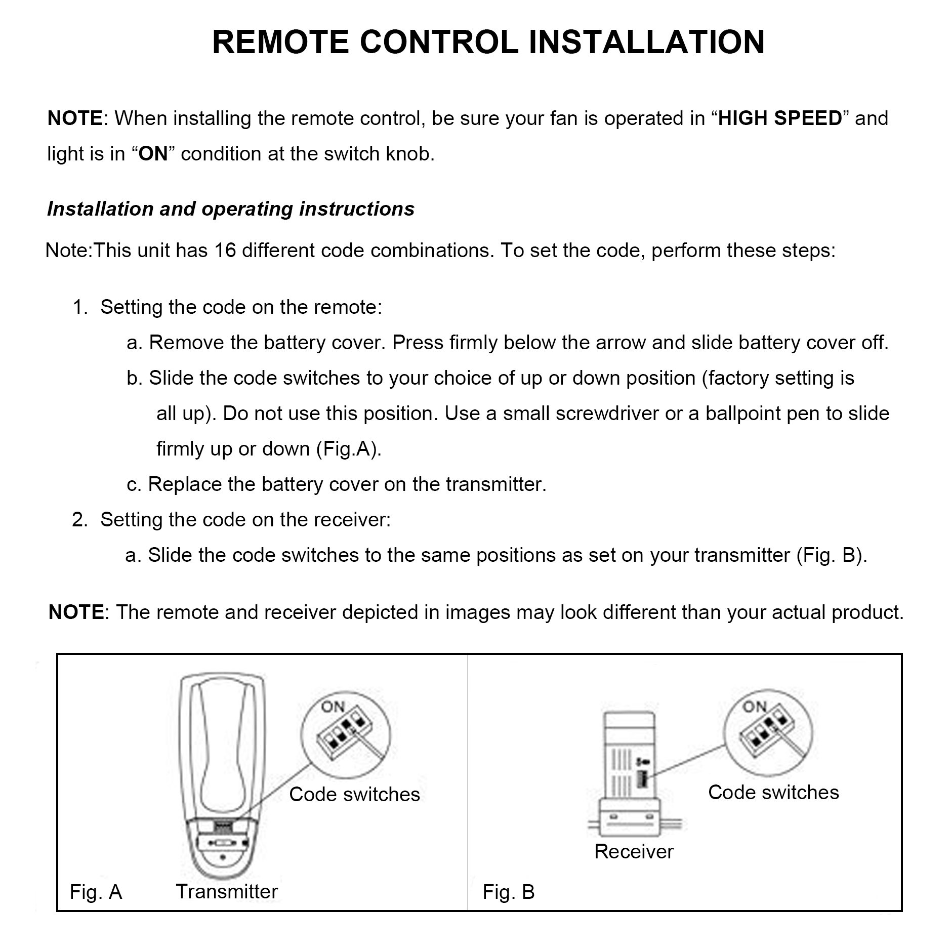 Eogifee Universal Ceiling Fan Receiver Designed Specially for Hunter Hampton Bay Remote Control Fan-HD5 UC7078T Harbor Breeze Remote ControlFAN-53T FAN-11T KUJCE9103 FAN-35T KUJCE9603 Only a Receiver