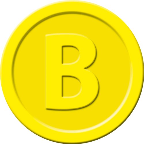 Sigel WM004 Tokens Beer, Yellow, Γ 0.98 inch, 100 pcs.