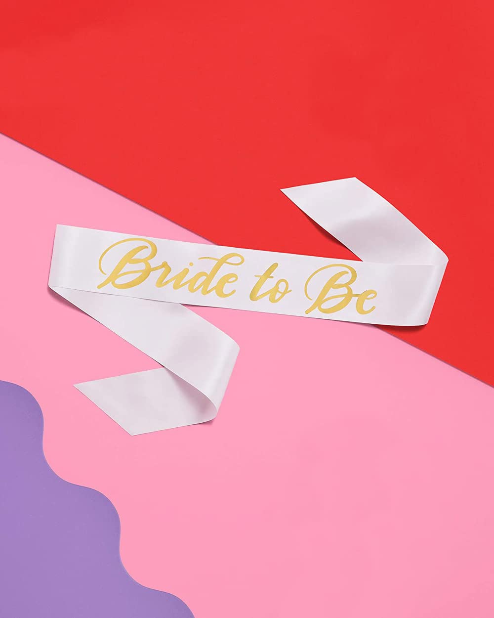 xo, Fetti Bachelorette Party Sash + Veil - Bride To Be | Bachelorette Party Decorations Kit - Sash for Bride | Bridal Shower Gift Supplies