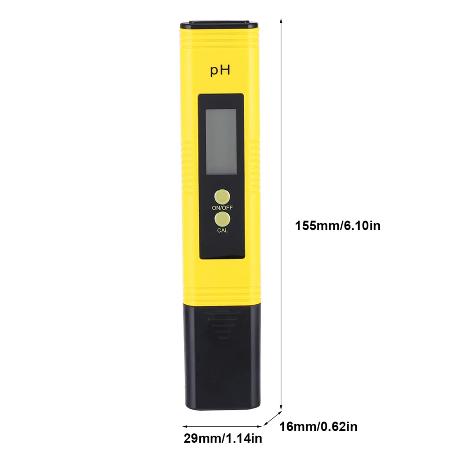 Hztyyier Protable LCD Water Wine Tester ToolWaterproof Digital Meter Pen for Aquarium Fishing Industry Swimming Pools Thermo-Hygrometer
