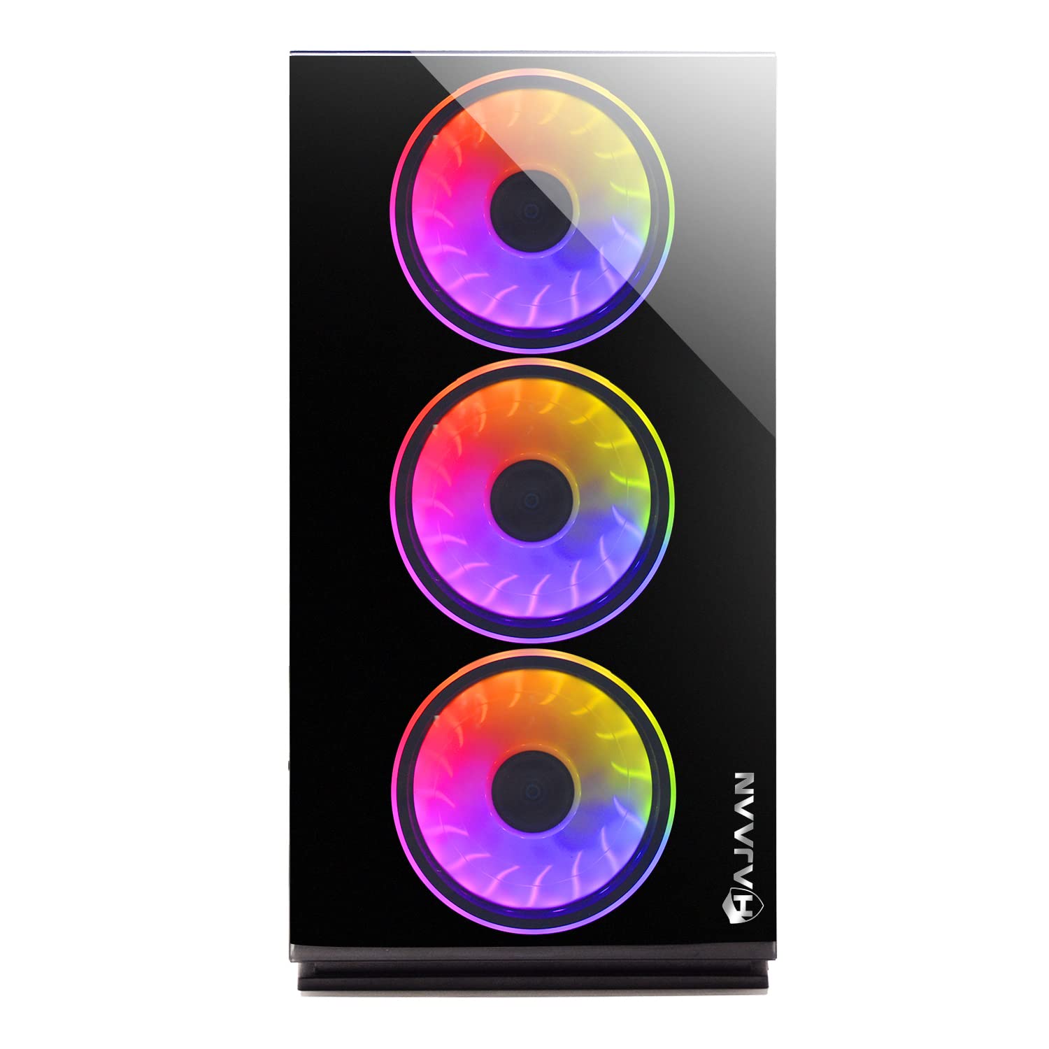 HAJAAN Breeze Gaming Desktop Tower Computer PC - AMD Ryzen 5 5000 G-Series 5600G 6-Core Processor 3.90GHz, 16GB DDR4 RAM, 512GB SSD, Gaming Headset, Wi-Fi Ready, Windows 11 Pro (with Radeon Graphics)