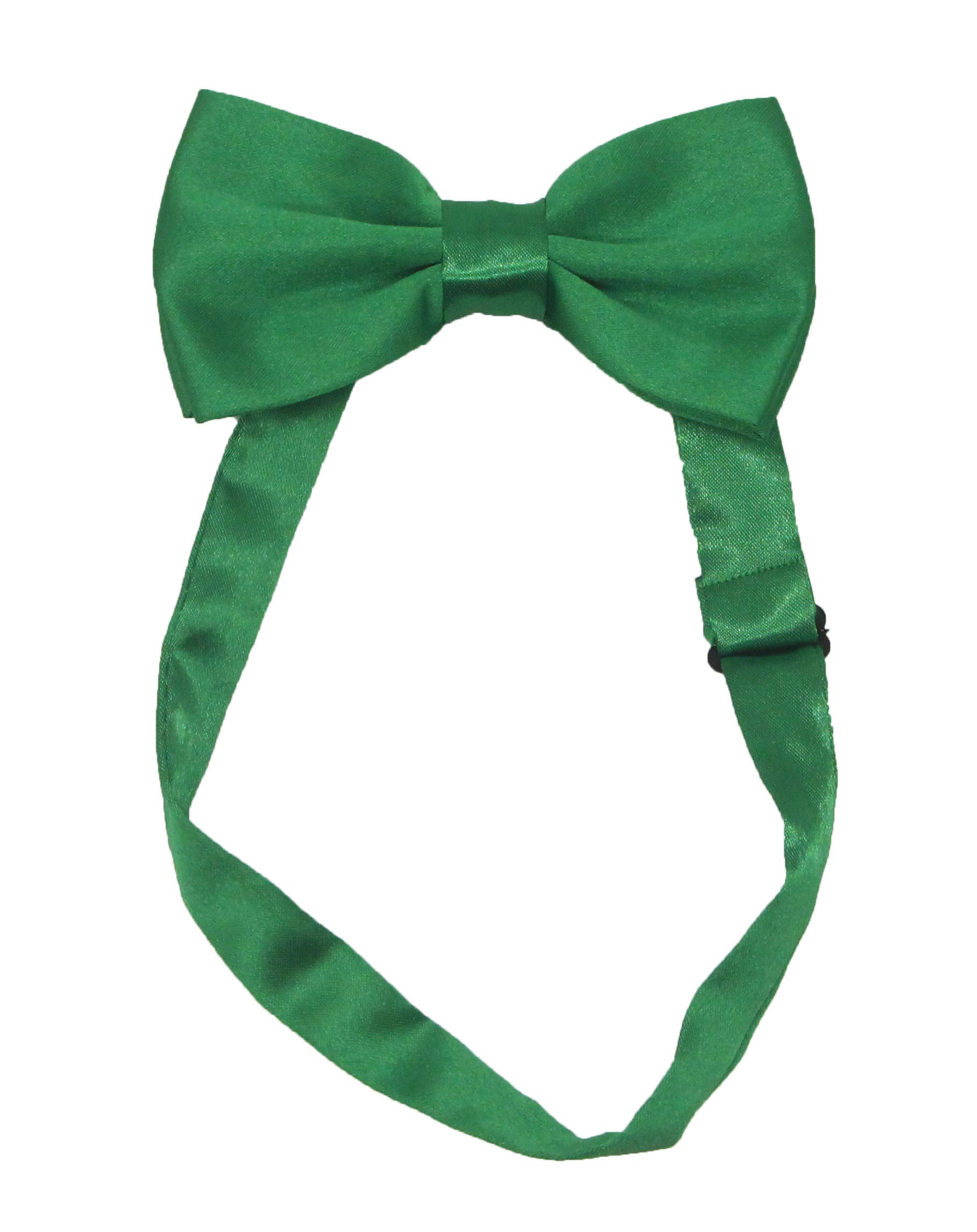 Doloise Suspenders Men&Women Bowtie Set X Back Suspender For Wedding&Formal Events with 1 Inch Wide Elastic Braces (Green)