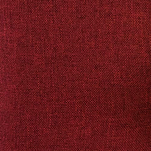 Sweet Home Collection Chair Cushion Memory Foam Pads Tufted Slip Non Skid Rubber Back U-Shaped 17" x 16" Seat Cover, 6 Pack, Wine Burgundy