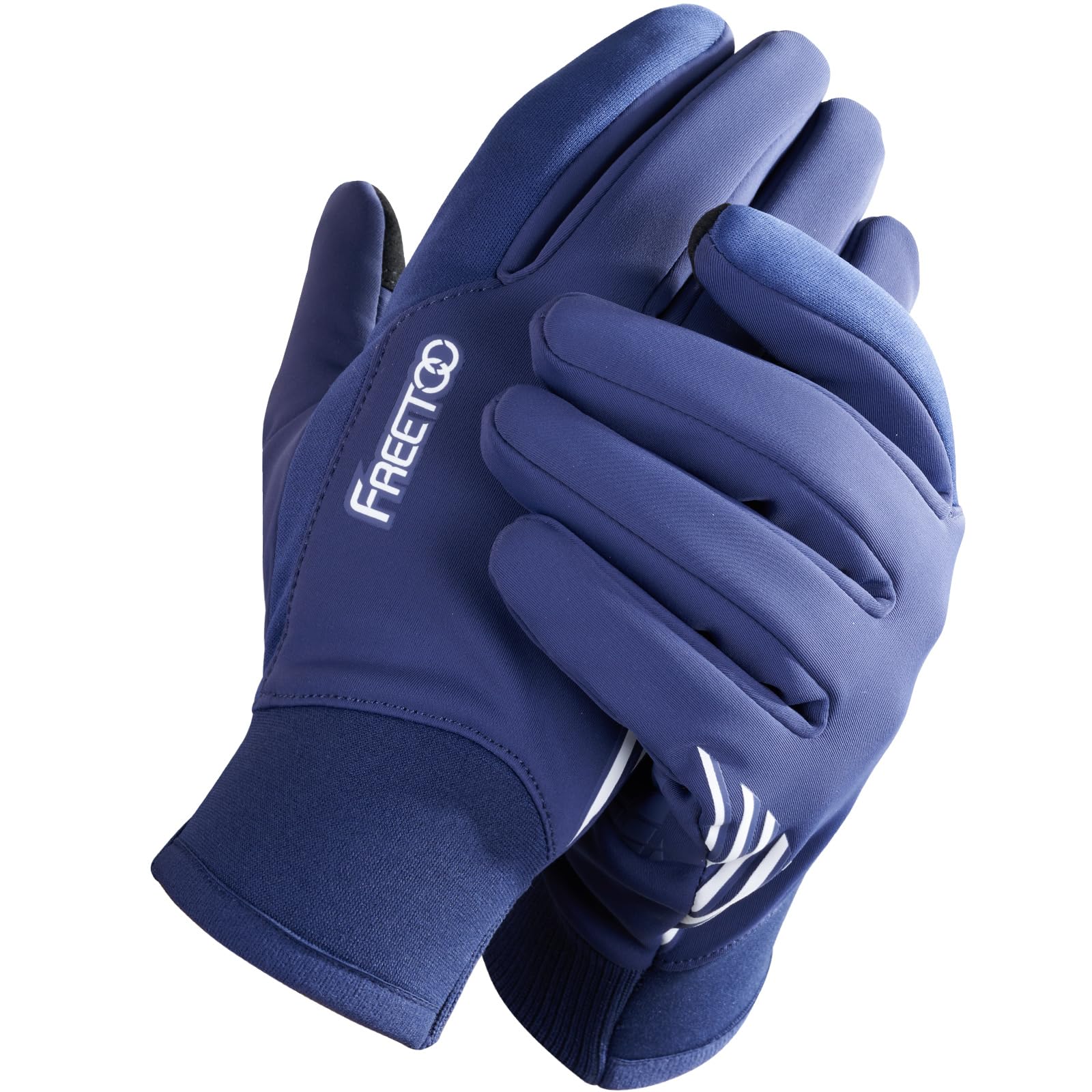 FREETOO Waterproof Winter Gloves with Fleece Lining for Cold Weather, Windproof Touchscreen Warm Gloves for Running Cycling Driving Men/Women