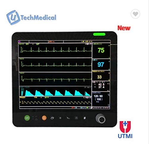 PM6800VCS 15" Veterinary Multi-Parameter Monitor with ETCO2(sidestream) ECG RESP SpO2 NIBP Temp PR