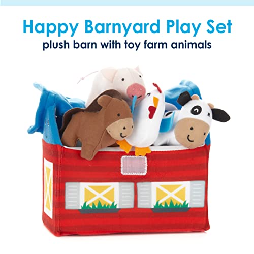 KIDS PREFERRED Carter's Happy Barnyard Plush Activity Set, Multicolored