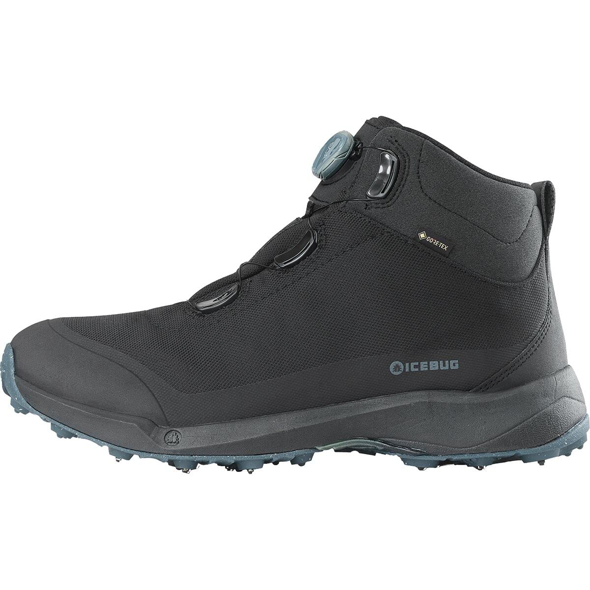 Icebug Men's Stavre Bugrip Gtx - Black/petroleum - 8.5