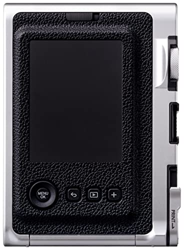 Fujifilm Instax Mini EVO Instant Camera, Compact and Portable Design, Polaroid Cameras for Photography, Built-in Selfie Mirror, Easy to Use Camera for Professional or Beginner (Renewed)