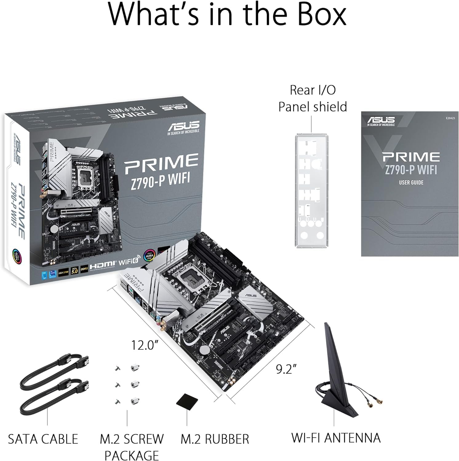 INLAND Micro Center Inte i9-13900K Desktop Processor 24 Cores up to 5.8 GHz Unlocked LGA1700 Desktop Processor with ASUS ROG Strix Z790-E WiFi DDR5 ATX Gaming Motherboard