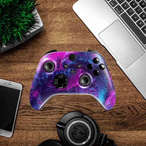 Front Housing Shell Faceplate Custom Panel Cover for X-box Series X/S Controller Galaxy