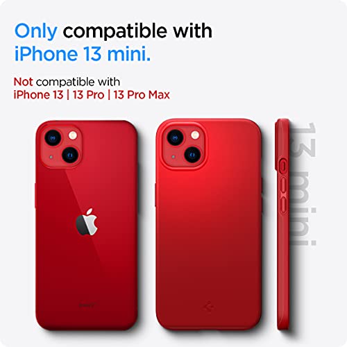 Spigen Thin Fit Designed for iPhone 13 Mini Case (2021) - Red