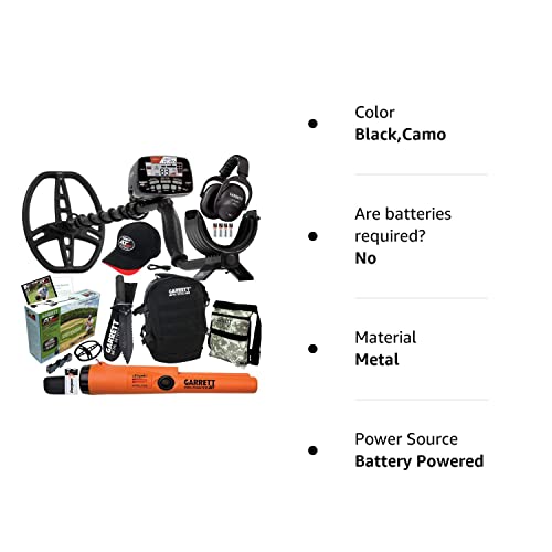 Garrett at MAX Waterproof Detector with Pro Pointer at Z-Lynk, Daypack, Digger