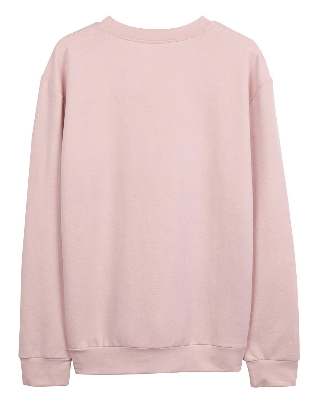 EGELEXY Mama Sweatshirt Women Funny Letter Print Mom Life Blouse Tops Casual Long Sleeve Pullover Tees Pink