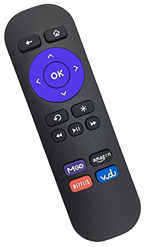 Smartby Roku Remote Control for Roku 1, Roku 2, Roku 3, Roku 4 (HD, LT, XS, XD) Streaming Player, DO NOT Support Roku Stick or Roku TV