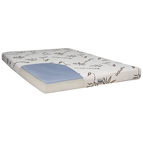 RecPro RV Bunk Bed Mattress Memory Foam Mattress 6" Gel Infused w/Bamboo Ticking Camper Bunk Bed Upgrade | RV Furniture (32" x 75")