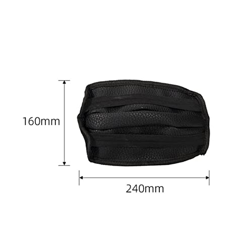 Hislaves Ice Fishing Tool,1 Pair Knee Pads Warm Windproof Protective Winter Faux Leather Knee Protective Guard for Outdoor Knee Pads Coldproof for Winter