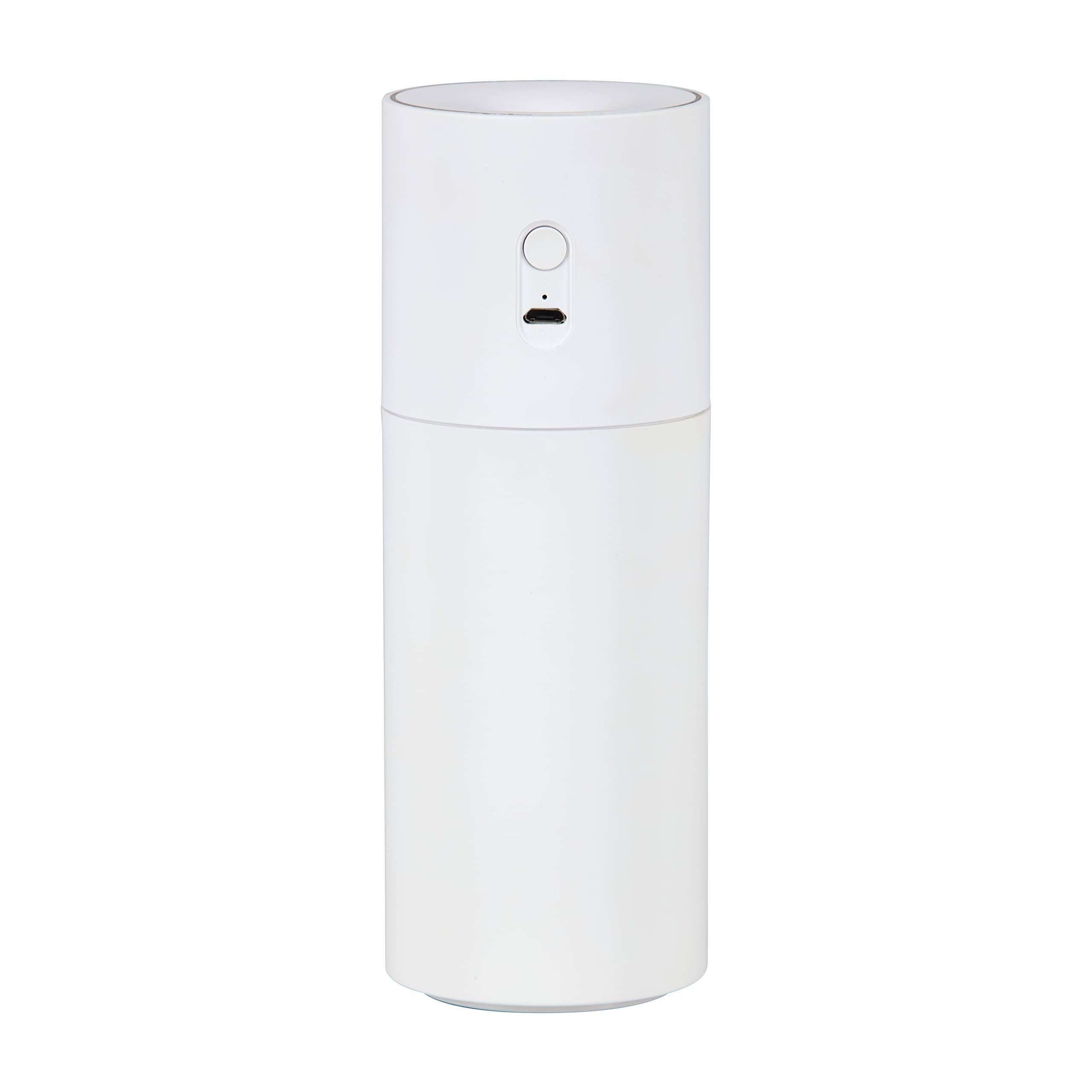 Homedics Portable Humidifier - Small Air Humidifiers for Bedroom, Plants, Office, Travel - Cool Mist Humidifiers, Color-Changing Accent Light, 2 Mist Settings, White