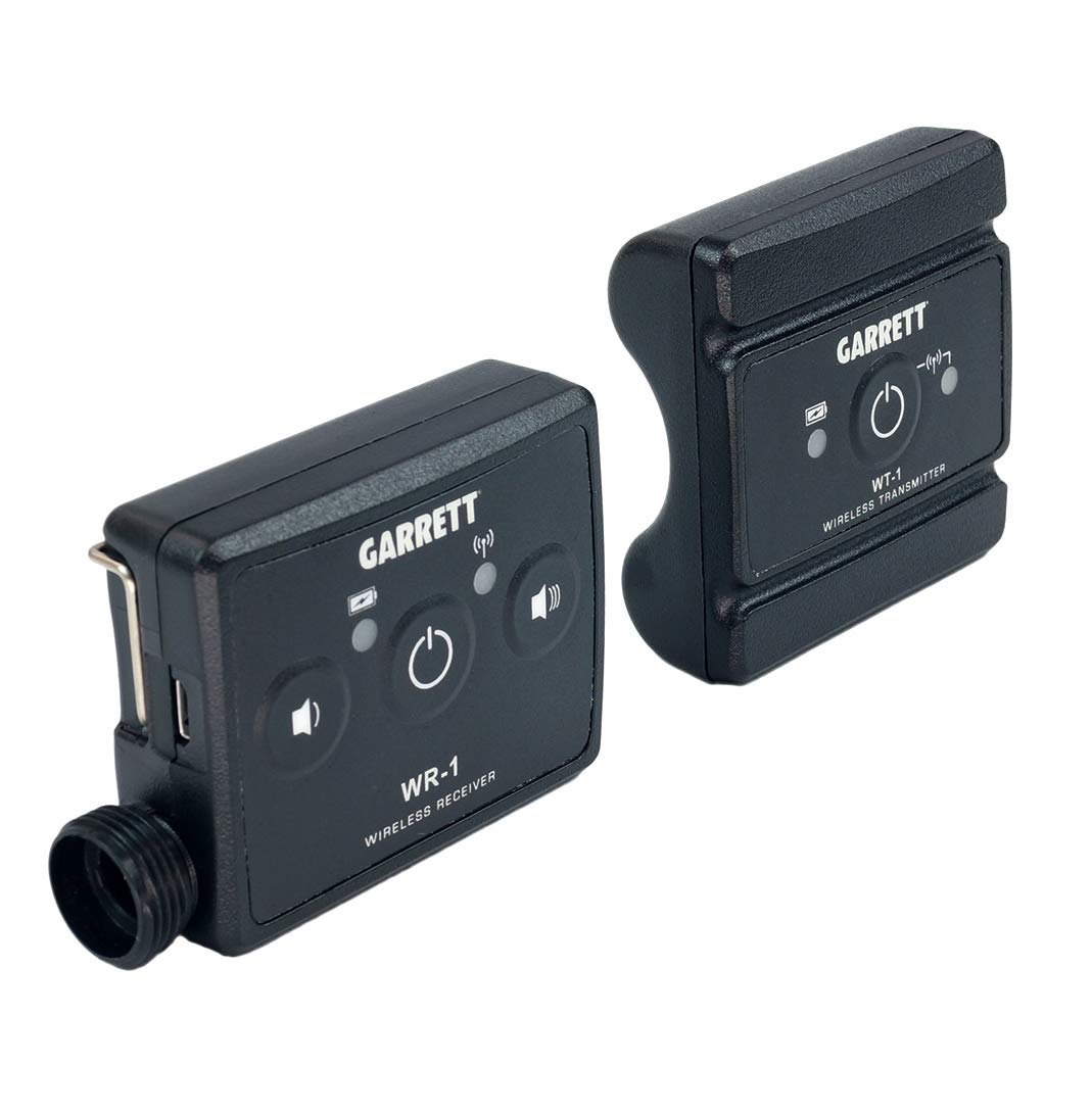 Garrett Z-Lynk Wireless System 2-pin Headphone Jack at Transmiter & Receiver