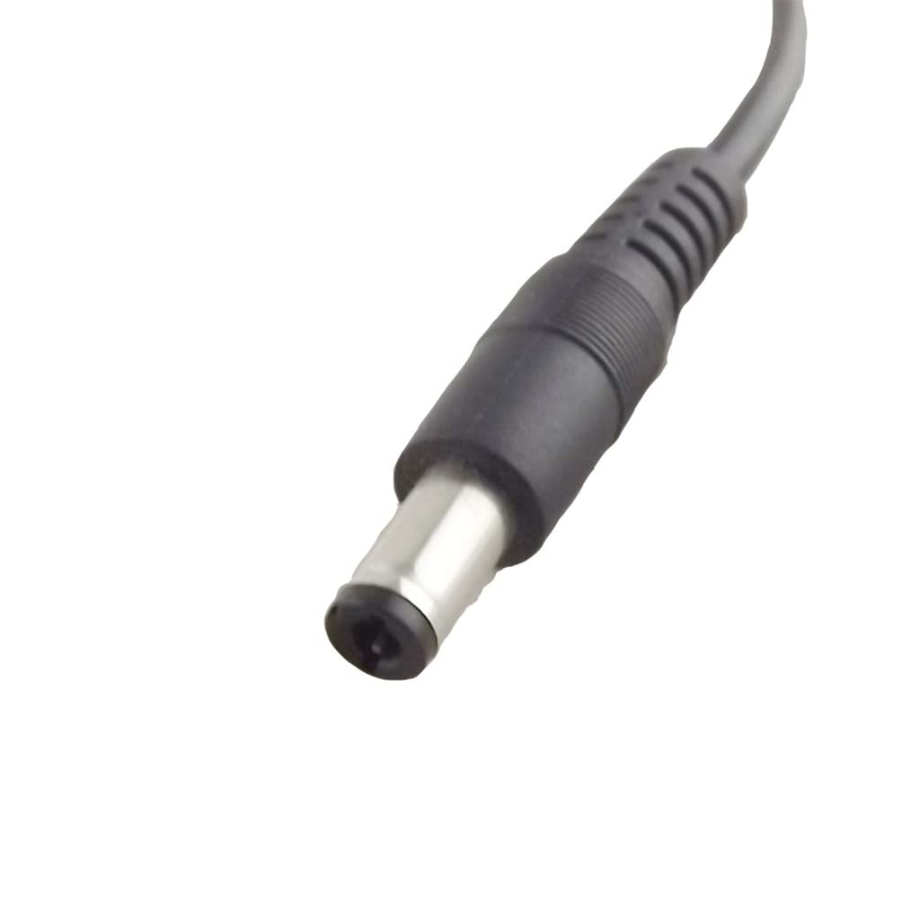 UpperFu DC Power Y Splitter Cable, 2 Pcs 5.5mm x 2.5mm 1 Male to 2 Female DC Power Extension Adapter Cable for CCTV Surveillance Cameras Surveillance Routers DVR Led Light Strips