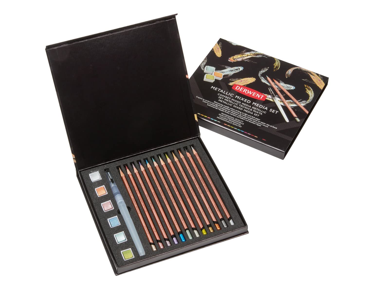 Derwent Metallic Mixed Media, 18 Pack (2305948)