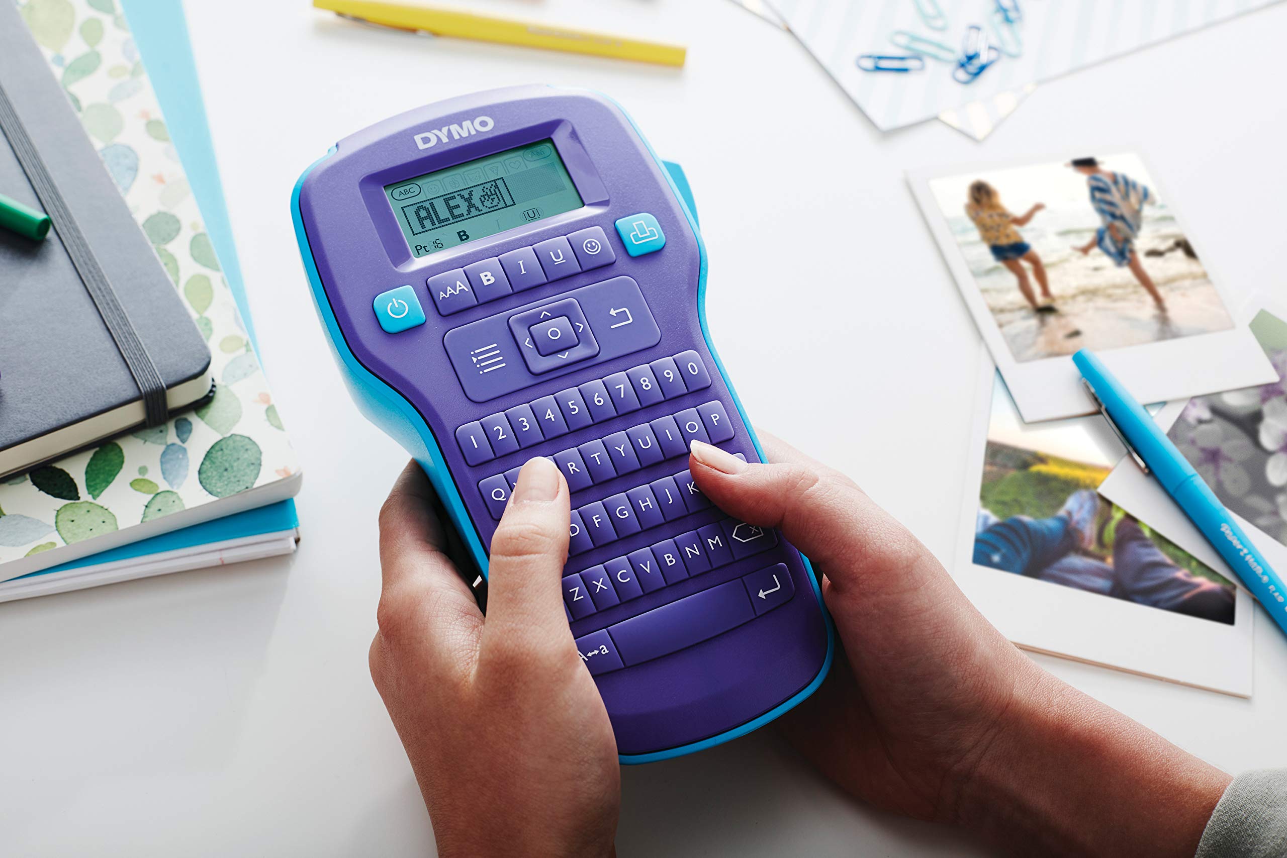DYMO COLORPOP Color Label Maker, Handheld, Purple