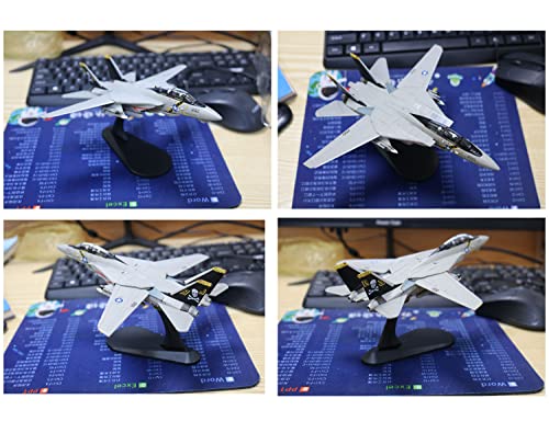 F14 US Navy Grumman Tomcat VF-84 Fighter 1/100 Diecast Aircraft Model Jolly Rogers (F-14A)