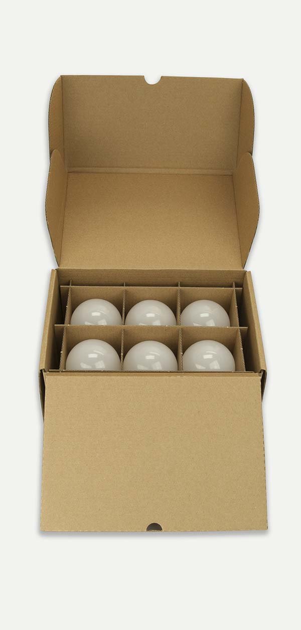 TCP LA927KND6 LED Light Bulbs 60 Watt Equivalent | Energy Efficient (9W) Non-Dimmable A19 Shape E26 medium base, Pack of 6, Soft White, 6 Lamps