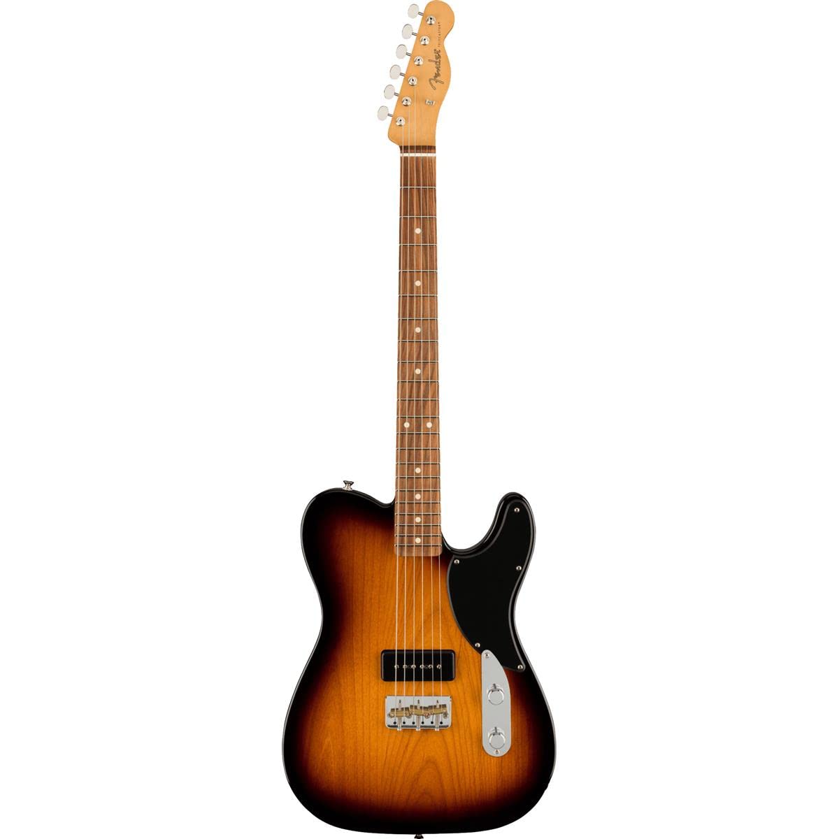 Fender Noventa Telecaster Electric Guitar, 2-Color Sunburst, Pau Ferro Fingerboard