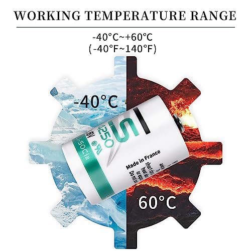 iNFISAN 2 X SAFT LS14250 1/2 AA 3.6v Battery 14250 Can Use for Dogwatch R9 Leash 1200mAh High Capacity