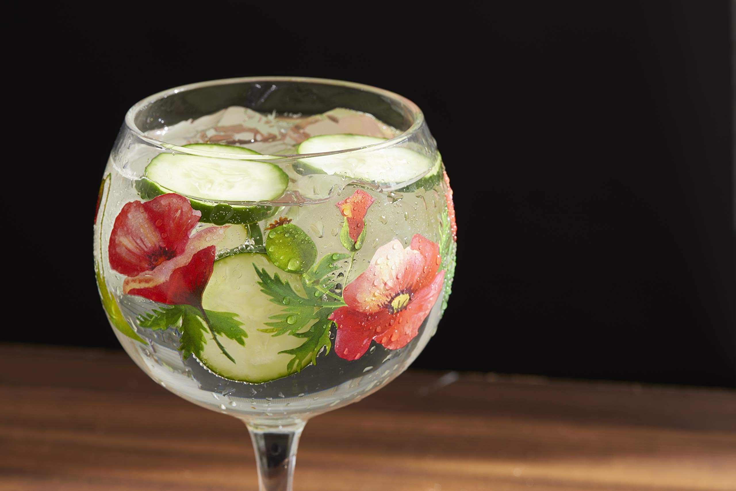 Ginology Poppies Copa Gin Glass