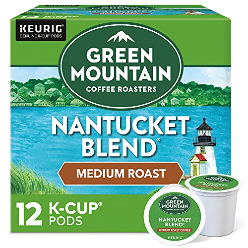 Green Mountain Coffee Nantucket Blend Keurig Single-Serve K-Cup Pods, Medium Roast Coffee, 12 Count