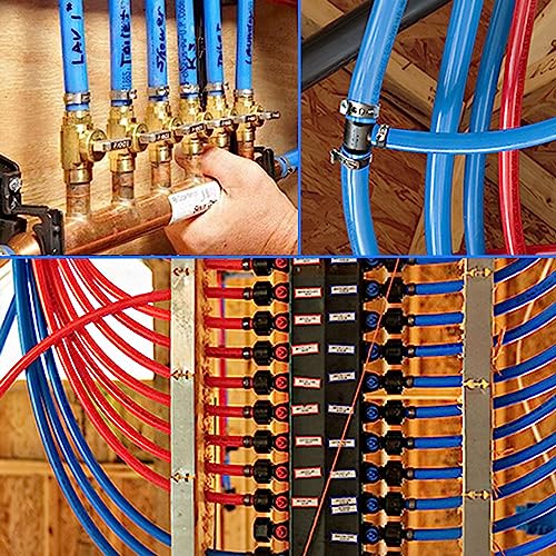 JWGJW PEX CINCH TOOL PEX CINCH CLAMP FASTENING TOOL FROM 3/8"TO1",PEX CINCH CRIMPING TOOL CRIMPER (001)