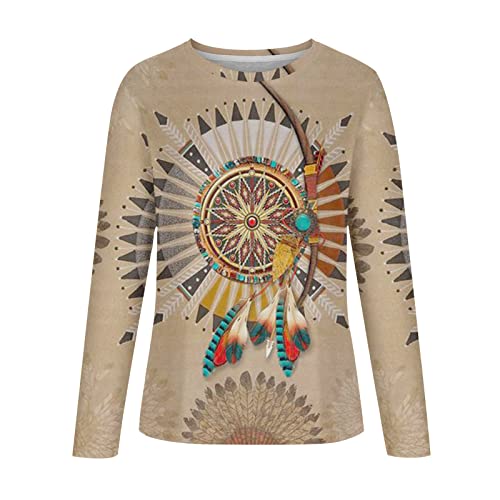 Generic Pullover Hoodie Oversized Patchwork Sweatshirt s Crew Neck Casual Shirts Crewneck Sweatshirt Long Sleeve Shirts Underestimate Me Thatll Be Fun Sweatshirt Women Christmas Tree Long Sleeve Shirt