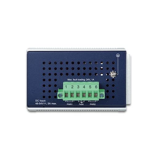 IGS-824UPT Industrial 4-Port 10/100/1000T 802.3bt PoE + 2-Port 10/100/1000T + 2-Port 100/1000X SFP Gigabit Ethernet Switch