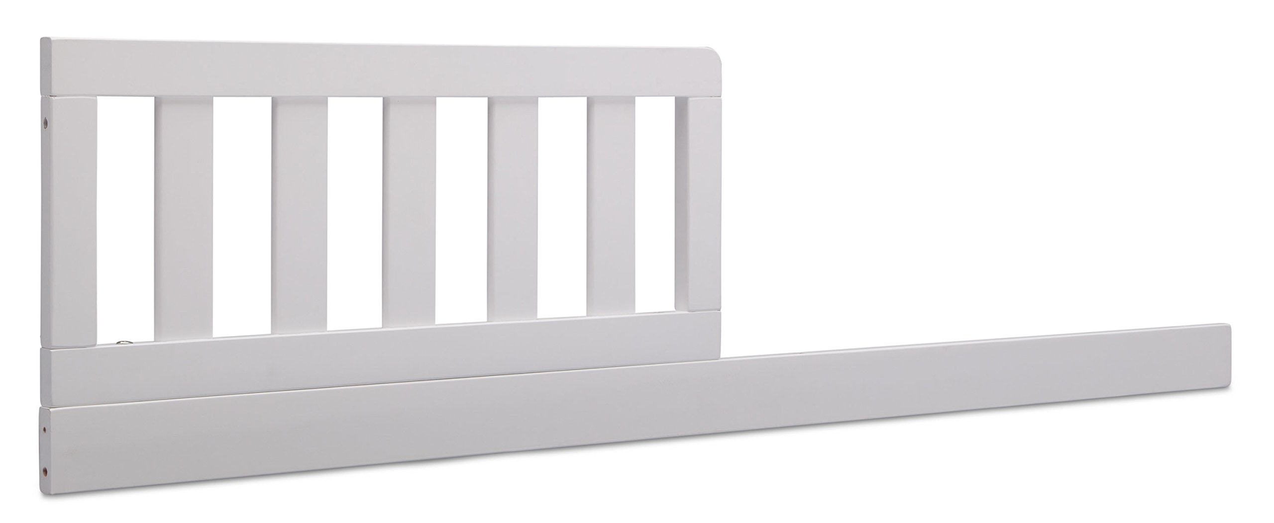 Delta Children Daybed/Toddler Guardrail Kit, Bianca White