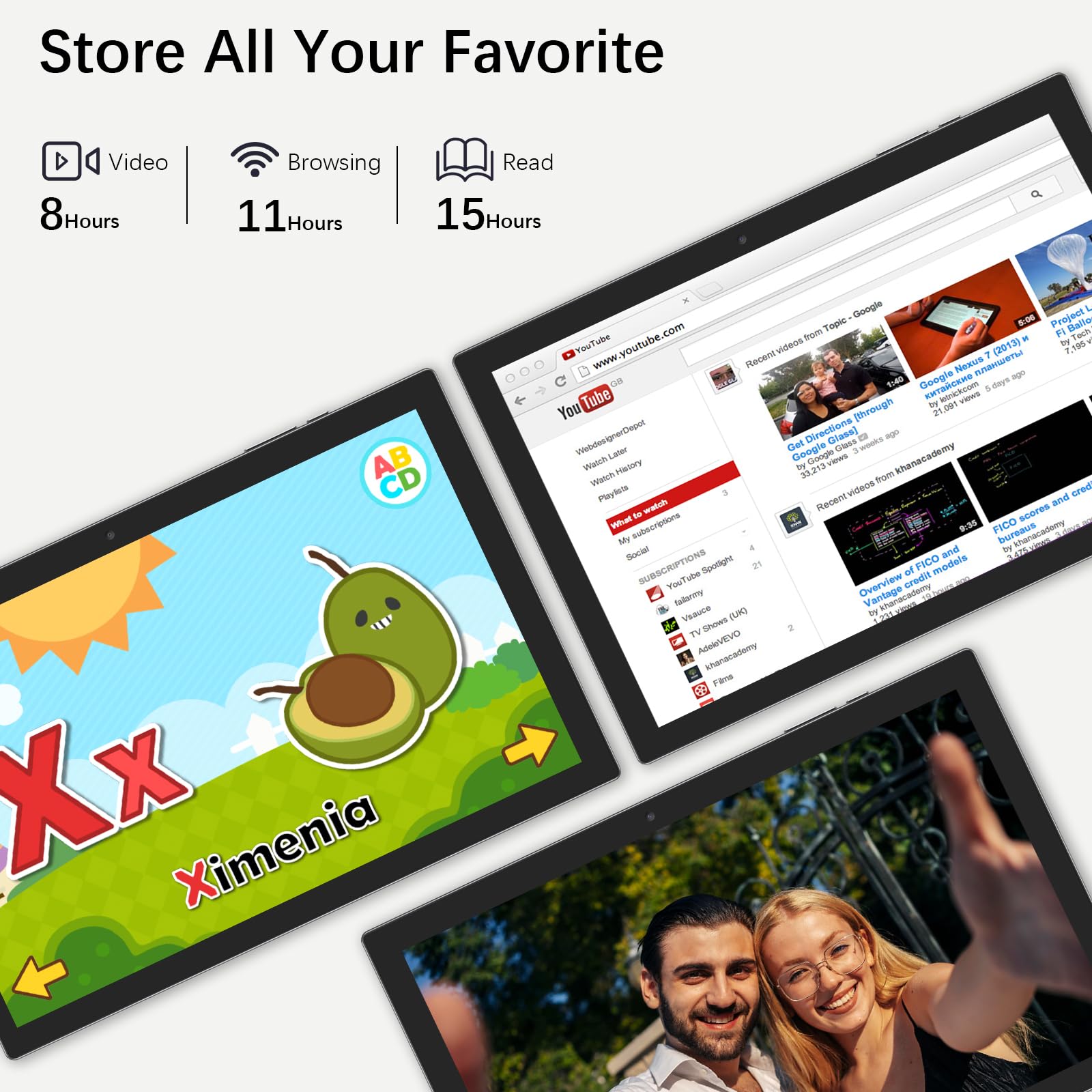 IWEGGO Tablet 7 inch Android 11 Tablets 2GB+64GB Quad-Core Tablet FHD Display Tablet