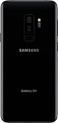 SAMSUNG Galaxy S9+ 64GB Smartphone - Midnight Black - Carrier Unlocked (Renewed)