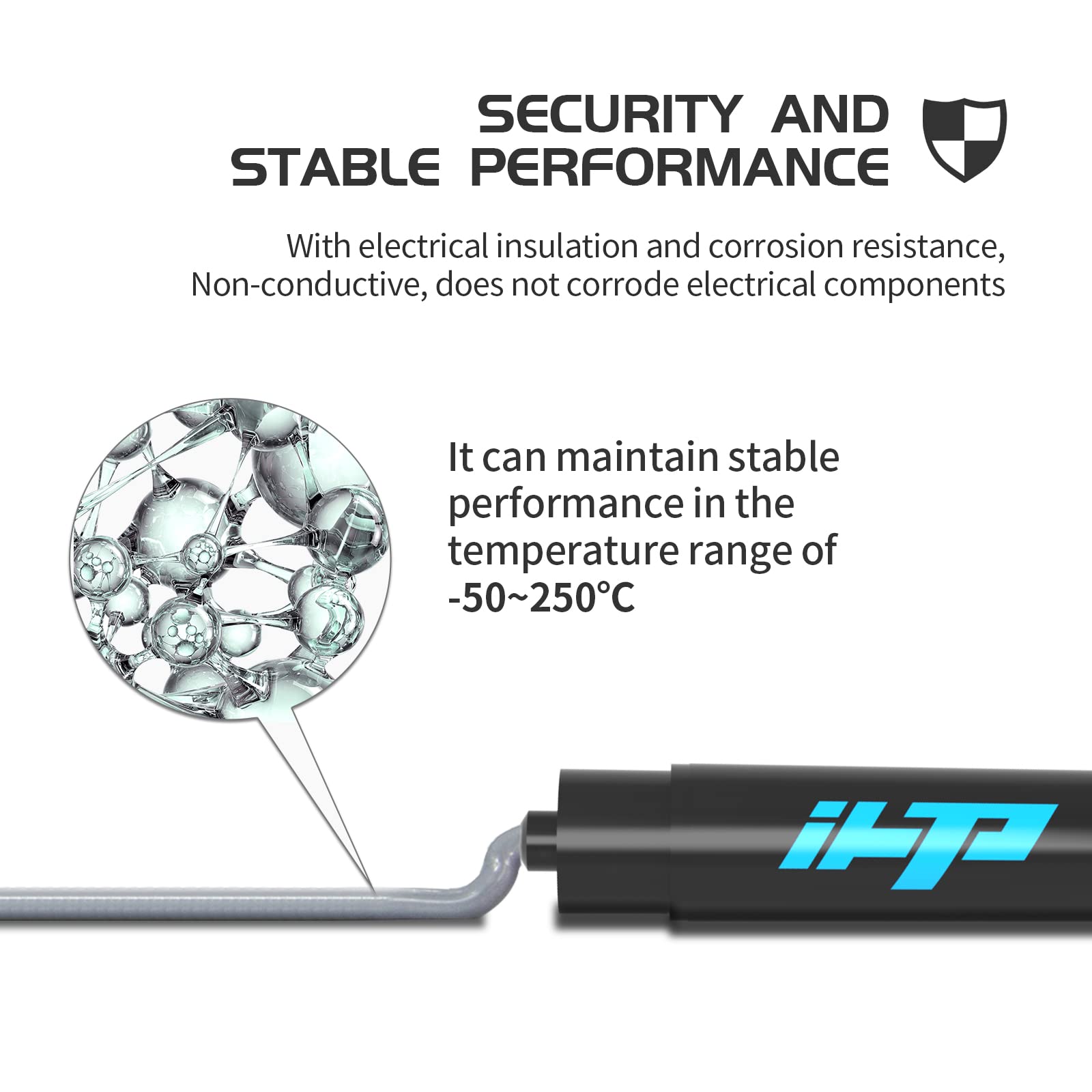 iHTP Thermal Paste Ultra-High Performance Thermal Compound 4g, Nano-tech Diamond Particle (13.8 W/m.K)