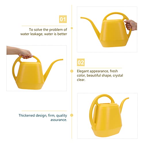 Housoutil 1pc Long Spout Watering Can Mouth Plastic Watering Pot Mister Spray Bottle Watering Can with Handle Plant Watering Can Water Pot for Plants Beach Kettle Handheld Pp
