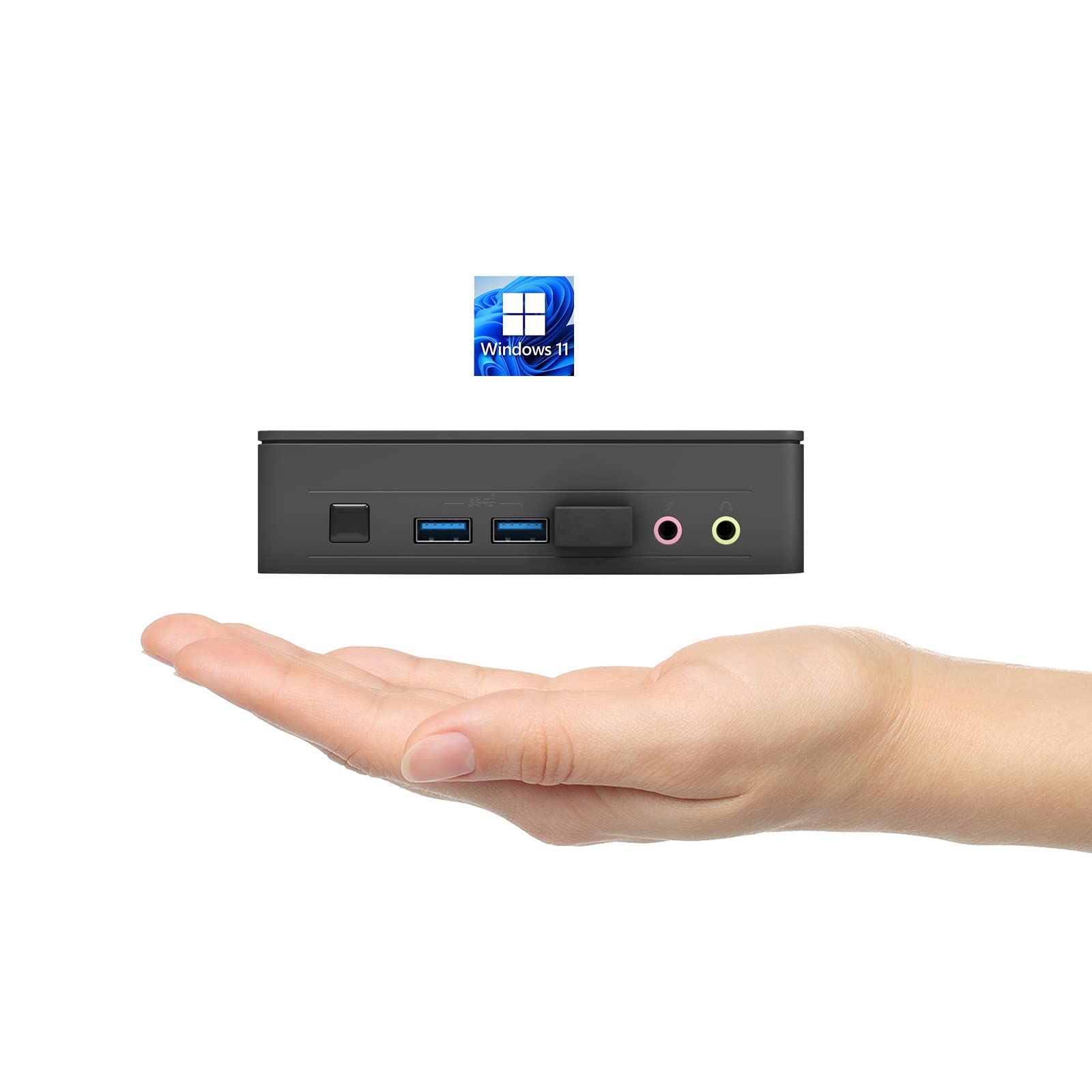 Intel Nuc 11 NUC11ATKC4 Atlas Canyon Mini pc,Intel Celeron N5105, 2.0 GHz - 2.9 GHz Burst, 4 core, 4 Thread, 15W Intel UHD Graphics, 450 – 800 MHz Burst, 8GB ram, 256GB SSD, Windows 11 Pro